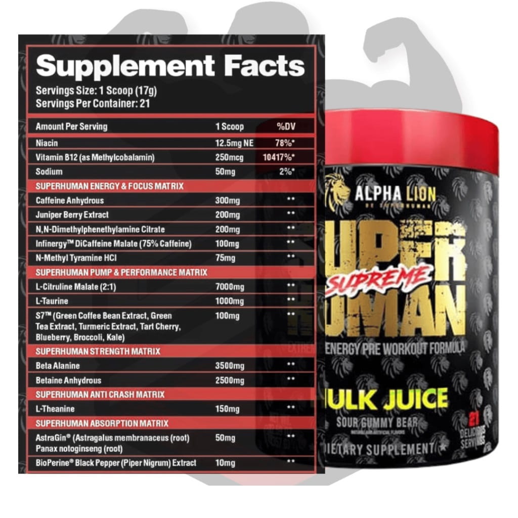 Alpha Lion Pre Workout Review 2023 | SuperHuman Supreme VS Extreme ...
